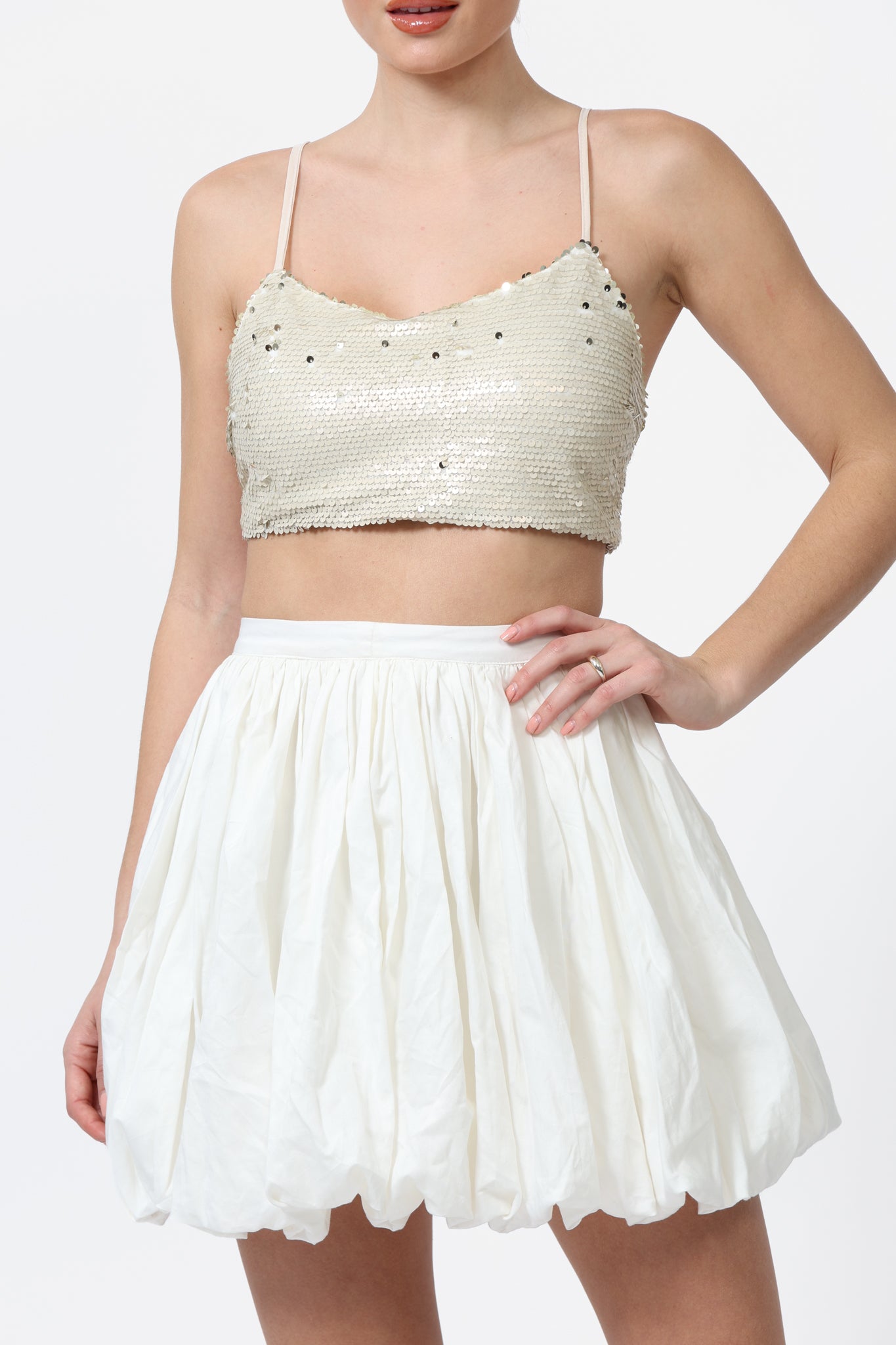 SEQUIN TOP – Seta Apparel - COL