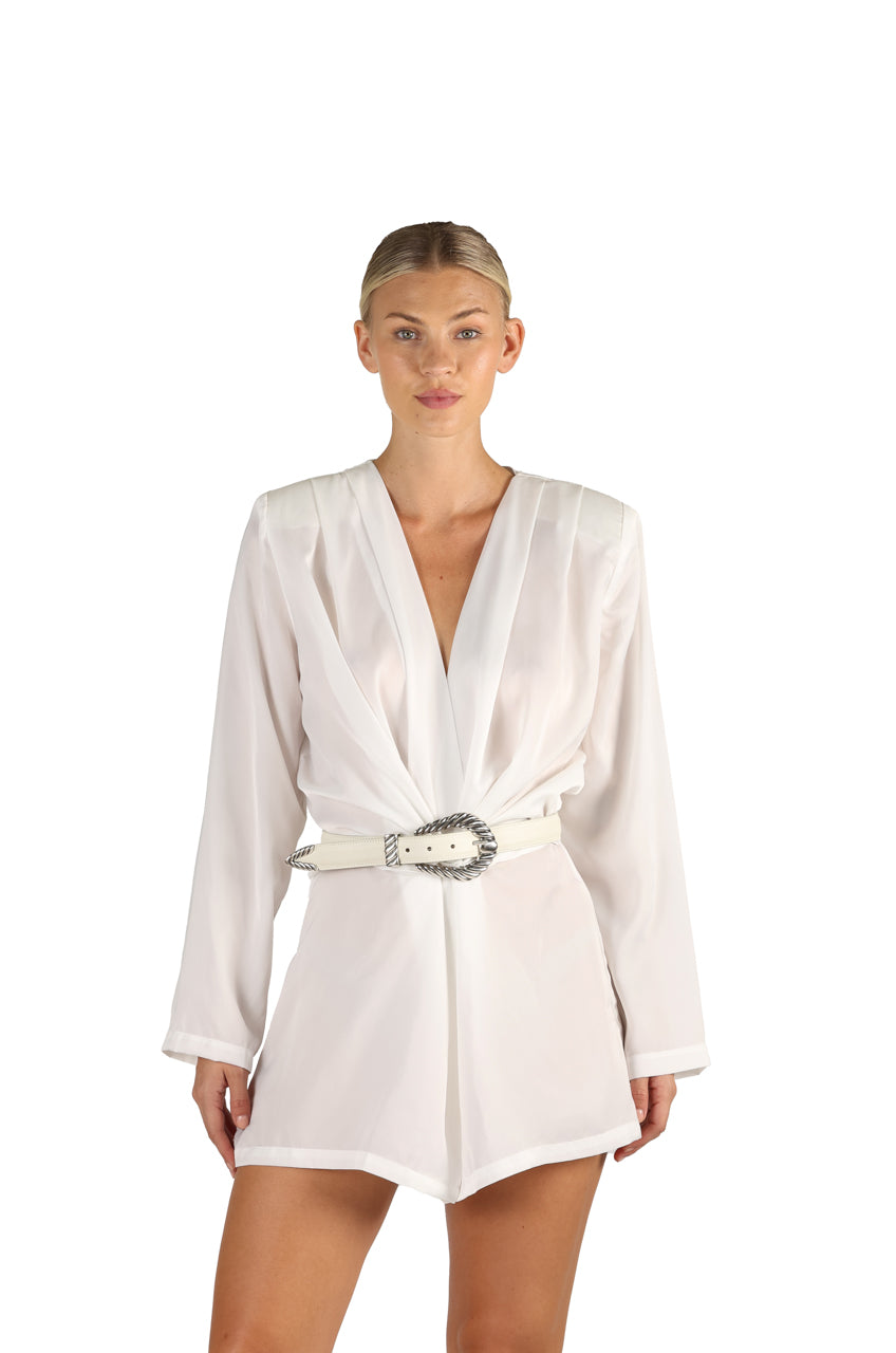 VESTIDO KNOT BLANCO – Seta Apparel - COL